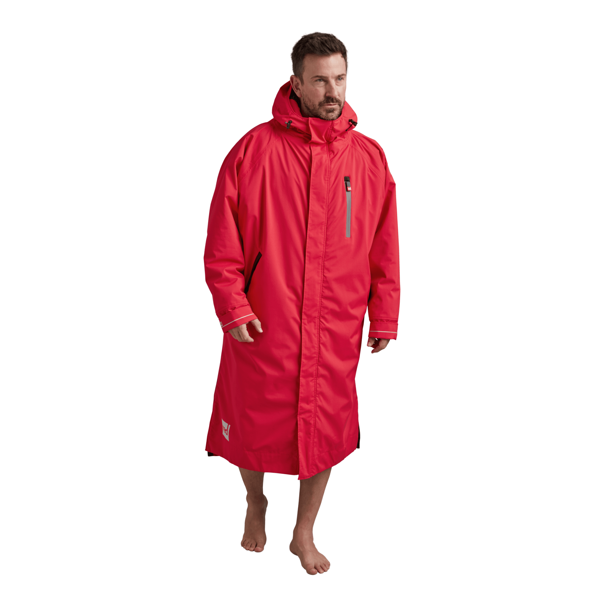 Men's Long Sleeve Dry Waterproof Changing Robe Alter Evo Pro-Red – Red ...