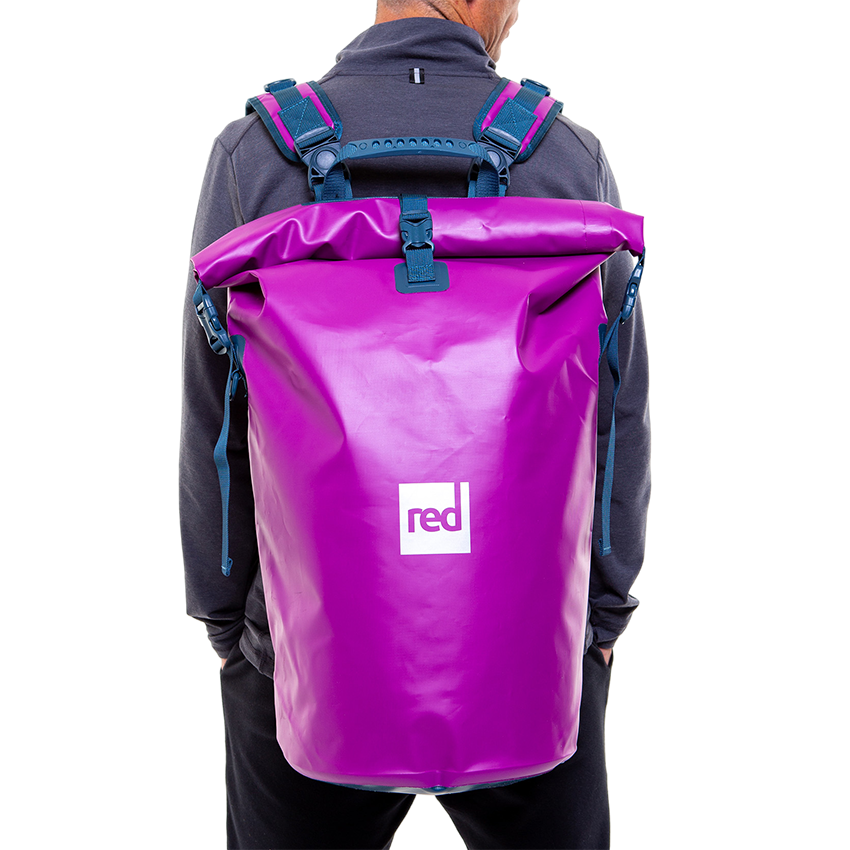 Red Original Waterproof Roll Top Dry Bag Backpack - Venture Purple ...